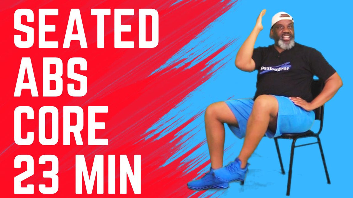 Seated Abs Workout | Built Core Strength in a Chair – pauleugenevideos